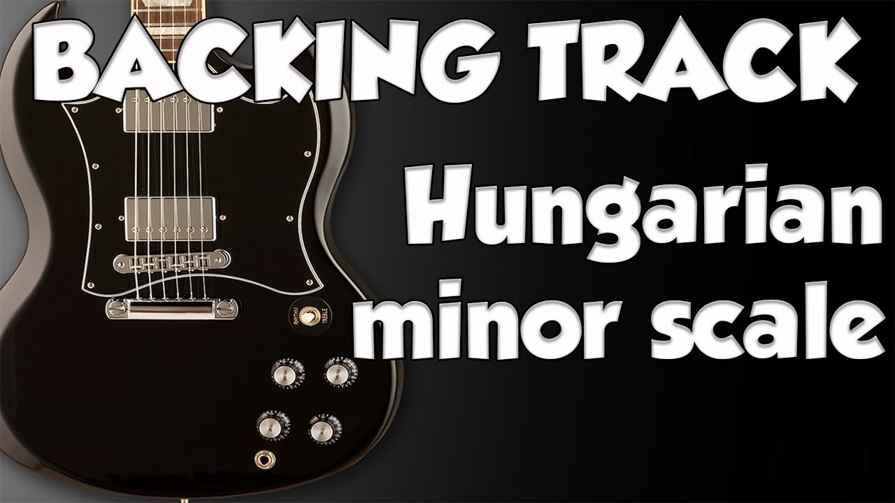 C HUNGARIAN MINOR SCALE BACKING TRACK - YouTube