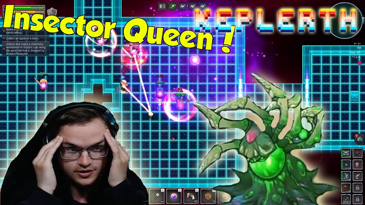 Keplerth insector queen | Defeating the third boss! - YouTube