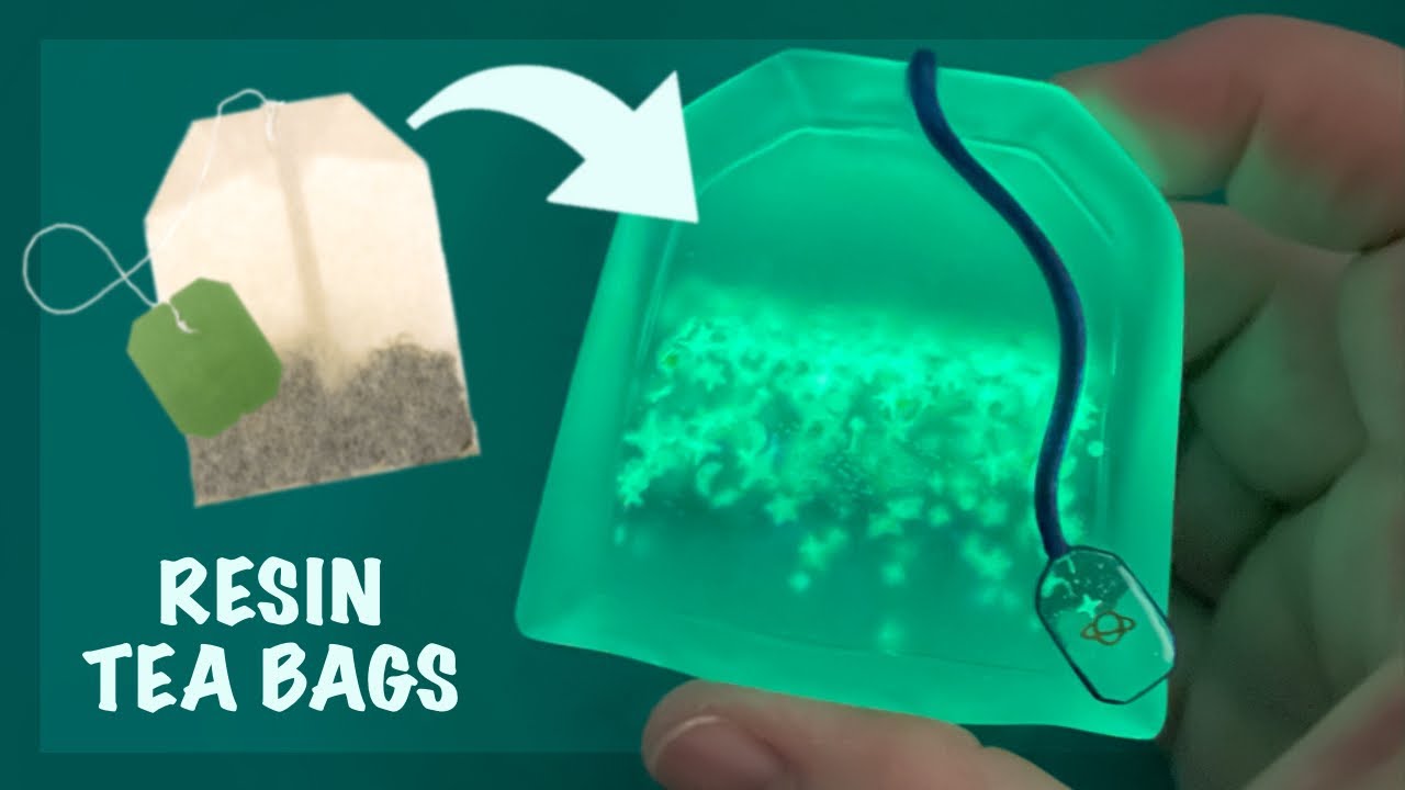 Making Resin Tea Bag Art Toys - YouTube