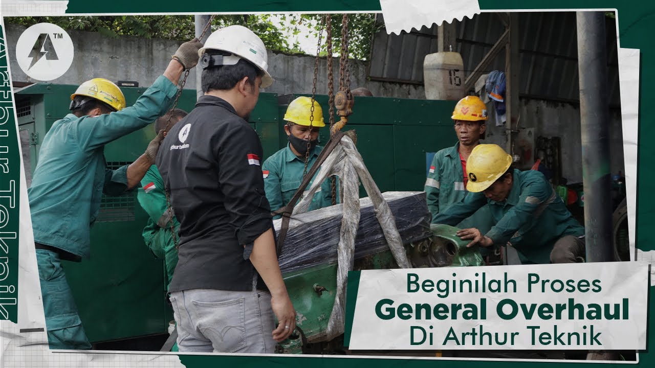Service Genset di Arthur Teknik ( General Overhaul Mercedes 125 KVA ...