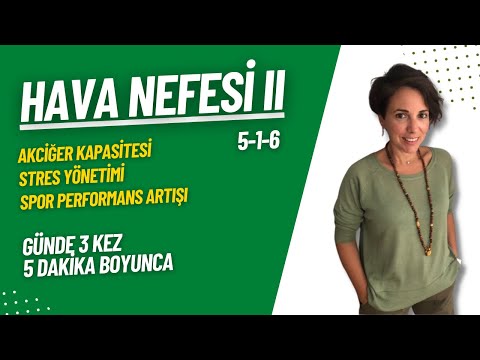 Hava Nefes Egzersizi II - Akciğer Kapasitesi , Stres Yönetimi, Spor Performans artışı