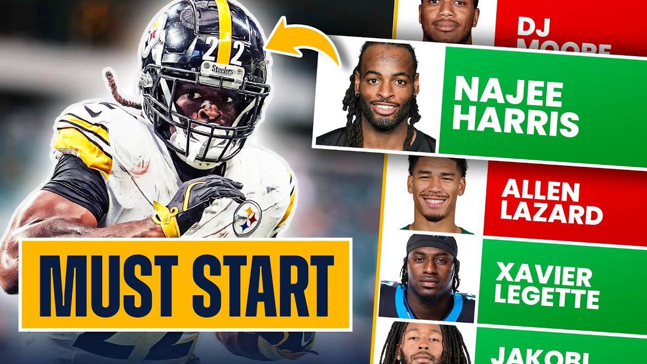 Fantasy Football Week 5 Lineup Advice | Start 'Em, Sit 'Em Player ...
