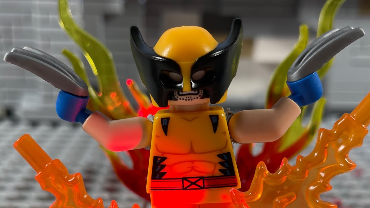 Lego Wolverine Test - YouTube