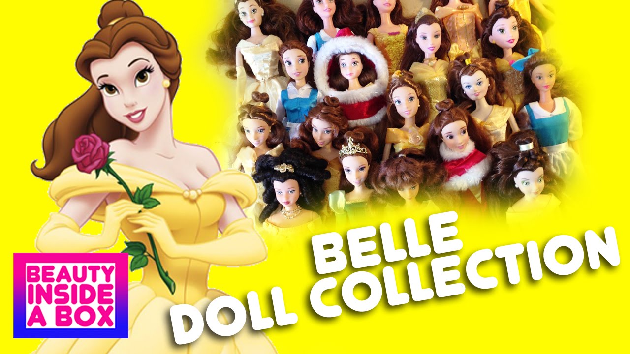 Belle - Disney Princess Doll Collection - Beauty Inside A Box - YouTube