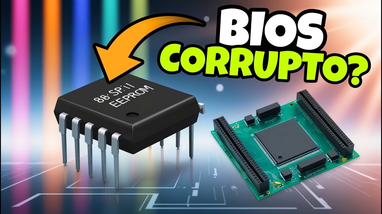 BIOS DAÑADO REPARACIÓN BIOS CORRUPTO en MOTHERBOARD COMO FLASHEAR ...