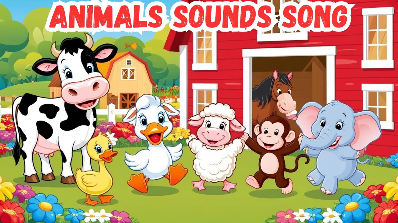 Animal Sounds Song | English nursery rhyme | Baby Song for children ...