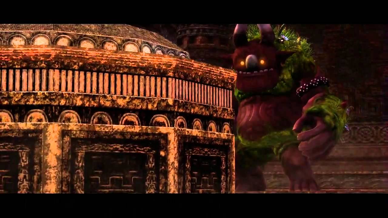 Majin and the Forsaken Kingdom First Boss Battle - YouTube