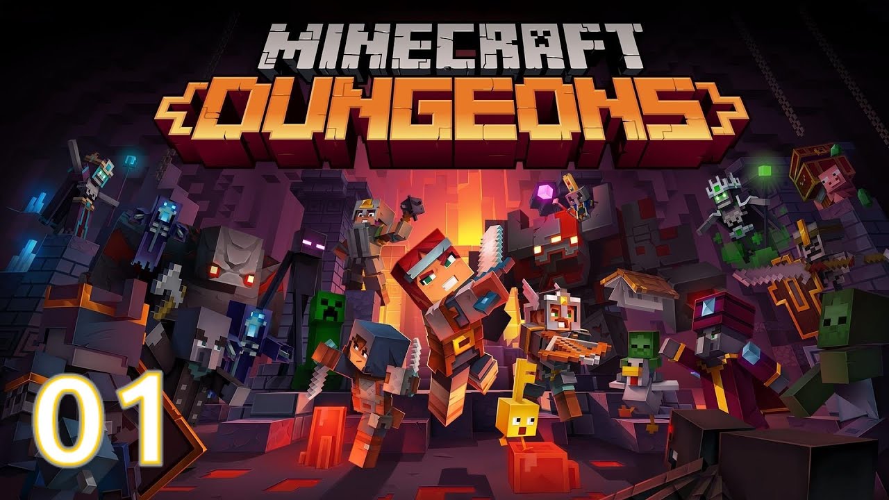 Minecraft Dungeons # 1 – Playing Minecraft Dungeons For The First Time ...