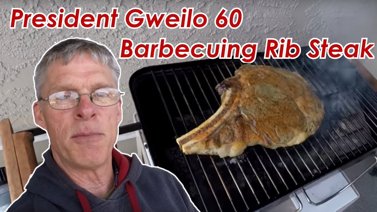President Gweilo 60 Barbecuing Rib Steak - YouTube
