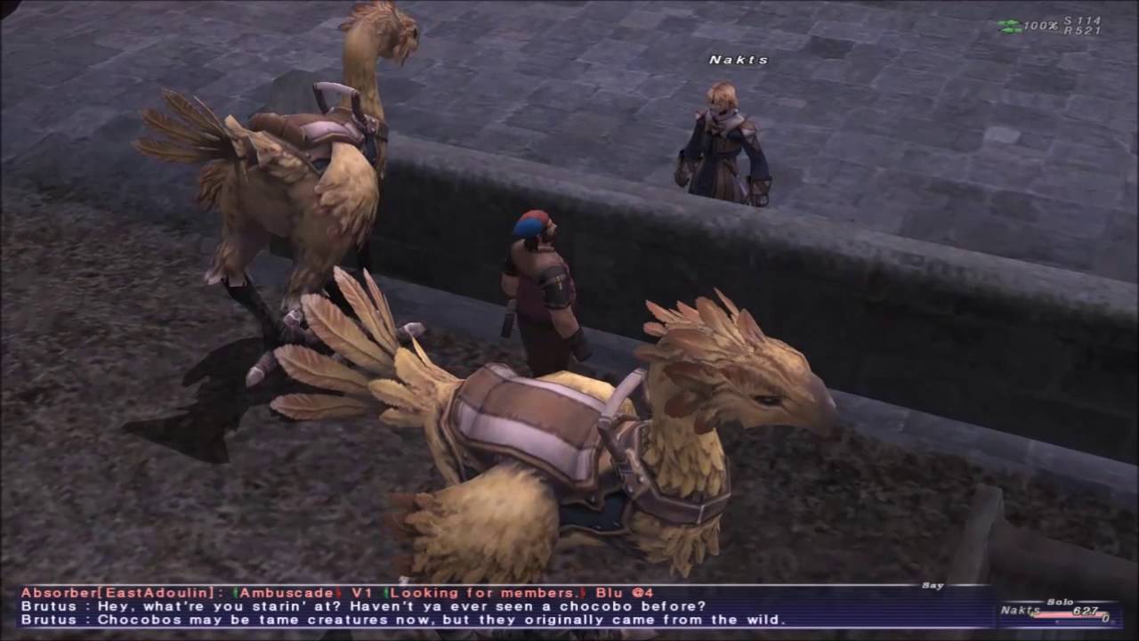 Final Fantasy XI - Episode 4: Dark Knight, Beastmaster, and Bard jobs ...