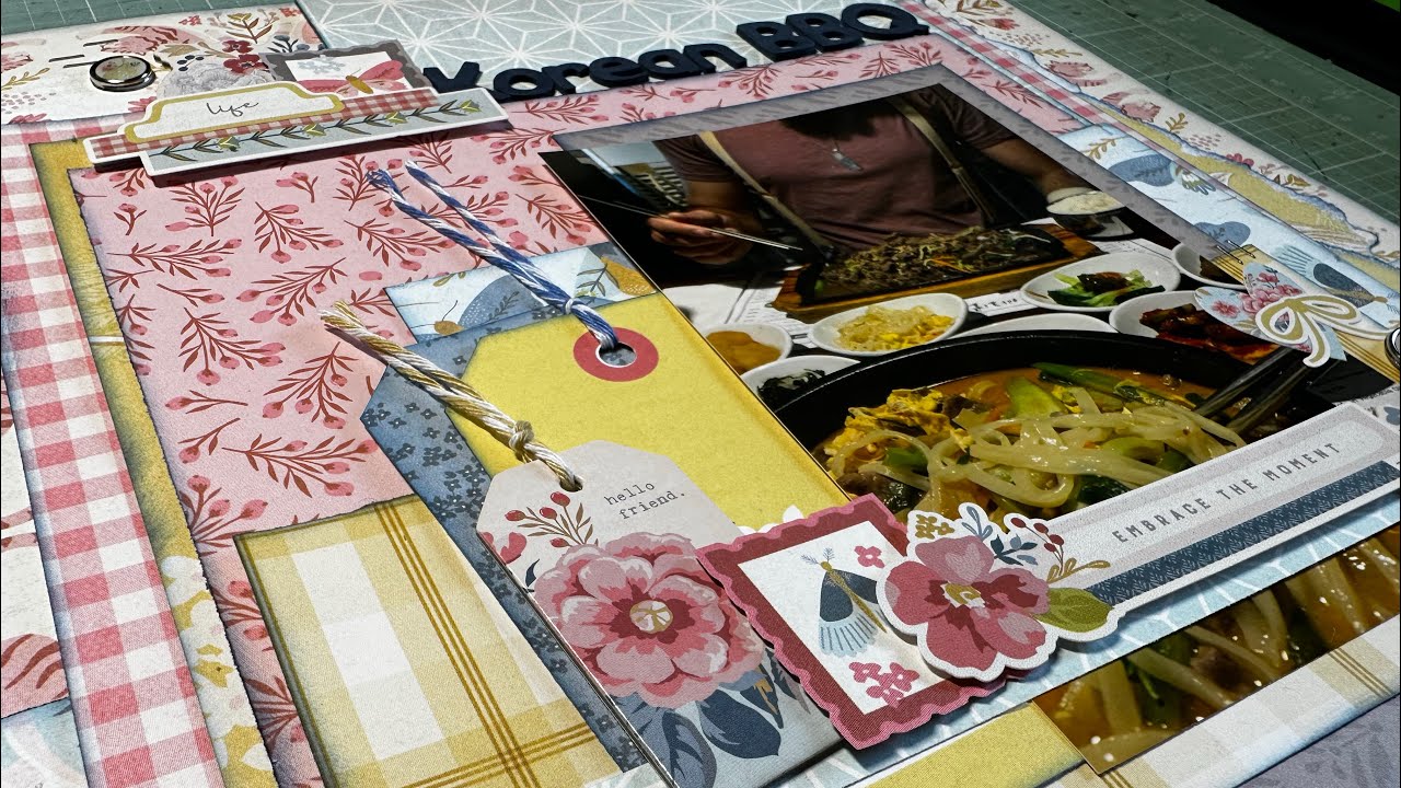Scrapbook Process 658 Korean BBQ - YouTube