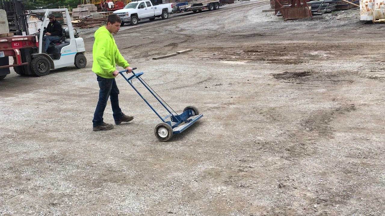 KCI Construction - Rolling magnet device 2019 04 19 - YouTube