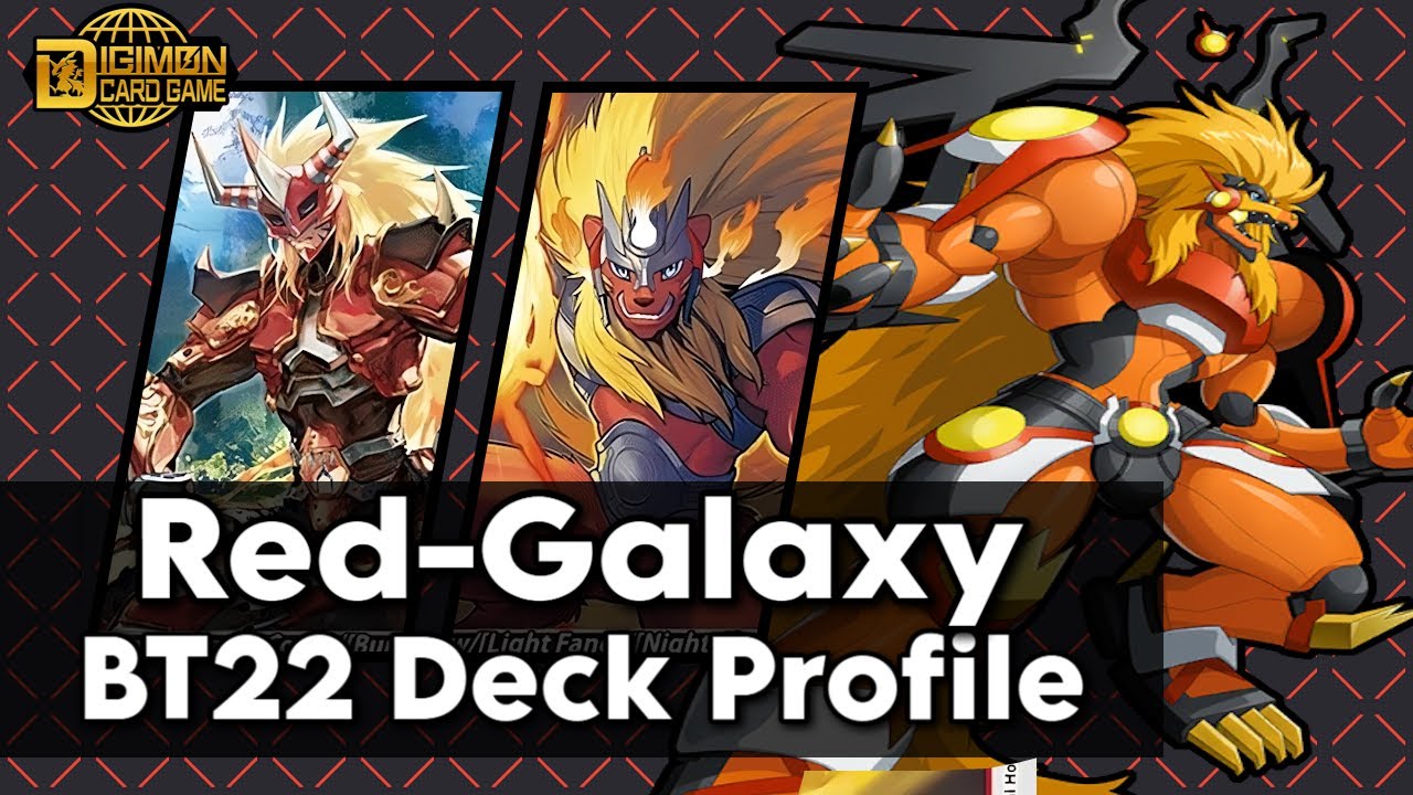 RED HYBRIDS! // BT22 Galaxy // Deck Profile - YouTube