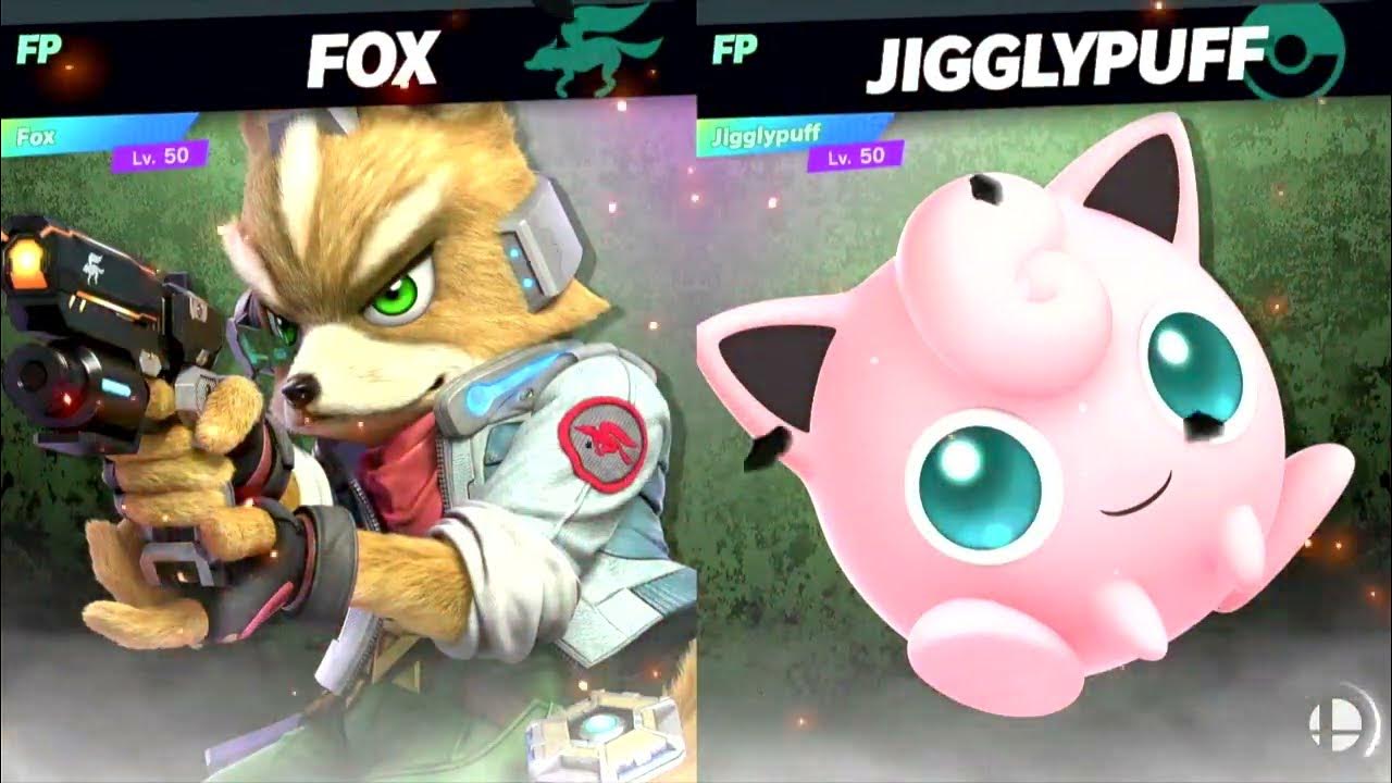 Super Smash Bros Ultimate Amiibo Fights – 3pm Poll Fox vs Jigglypuff - YouTube