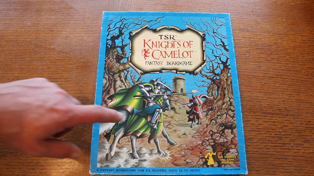 TSR - KNIGHTS OF CAMELOT - Fantasy - Board game - YouTube