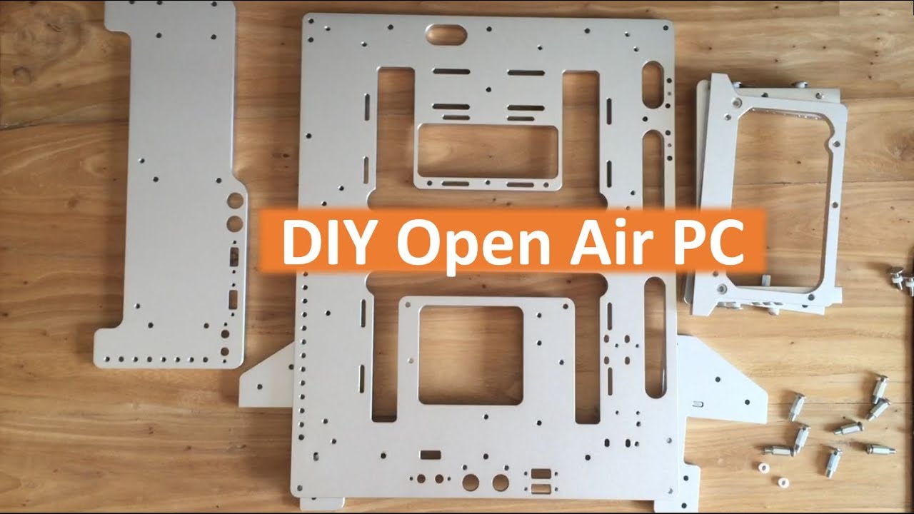DIY开放式PC测试平台组装 | DIY Open Air PC case - YouTube
