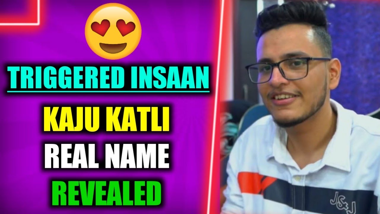 Triggered Insaan - KAJU KATLI Real NAME REVEALED On Live Stream || Live ...