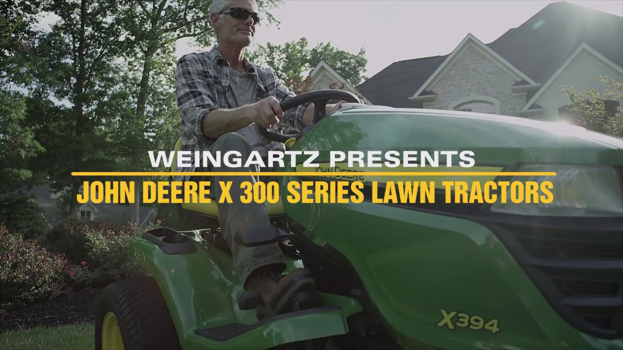 Buyer's Guide to John Deere X300 Series Lawn Tractors - YouTube