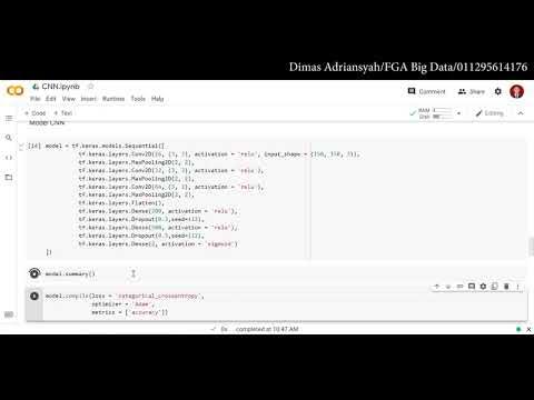Klasifikasi Gambar Menggunakan CNN - YouTube