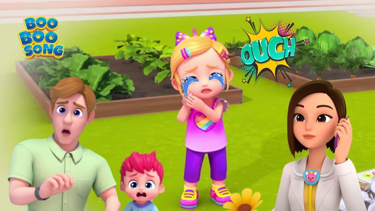 Ouch! Bebefinn sister Got A Boo Boo! | Boo Boo Song | Fun Nursery ...