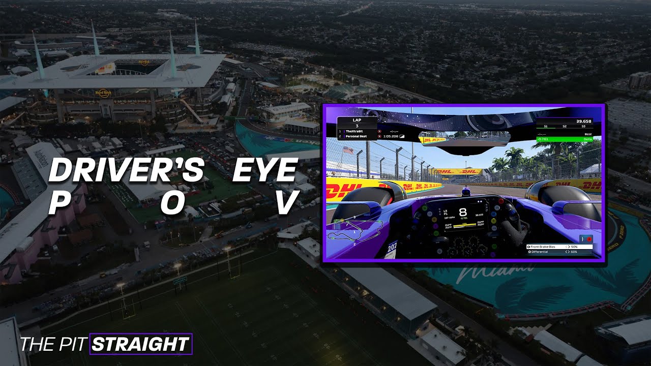 The Flying Lap - Miami International Autodrome - YouTube