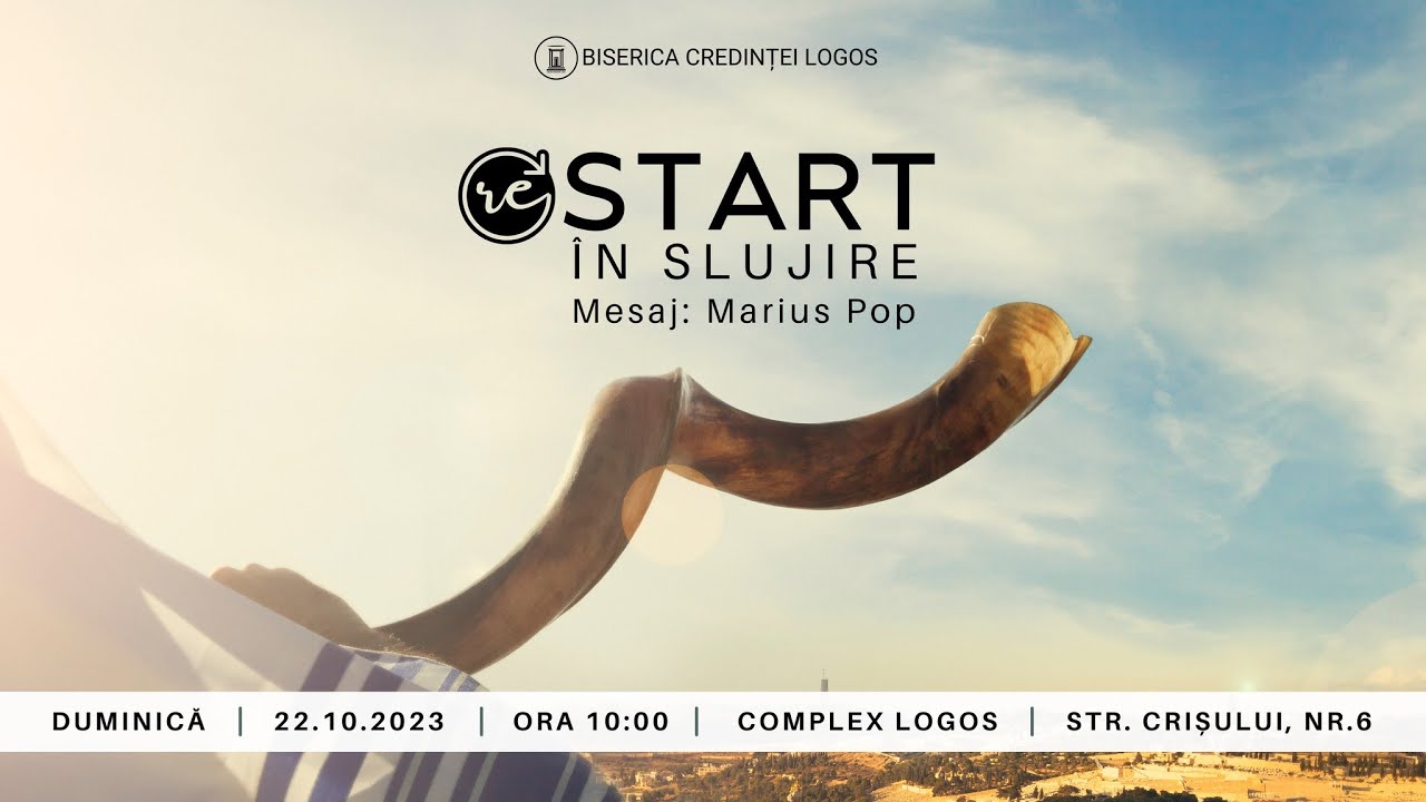Biserica Credintei Logos - Mesajul din 22.10.2023 - YouTube