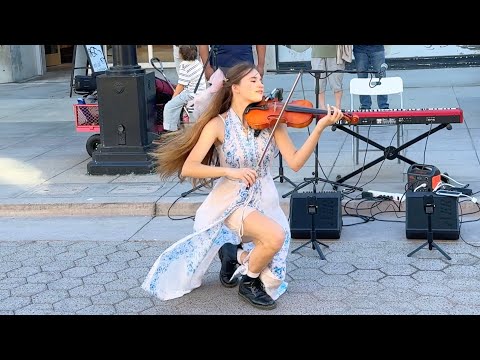 Debut! Playing My First Original Song “Advice” on violin in Public