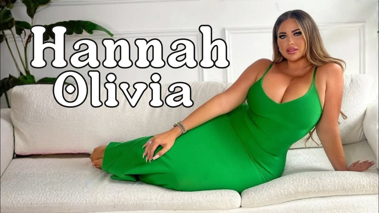 You NEED to Know About Hannah Olivia | Plus Size Model & DJ - YouTube