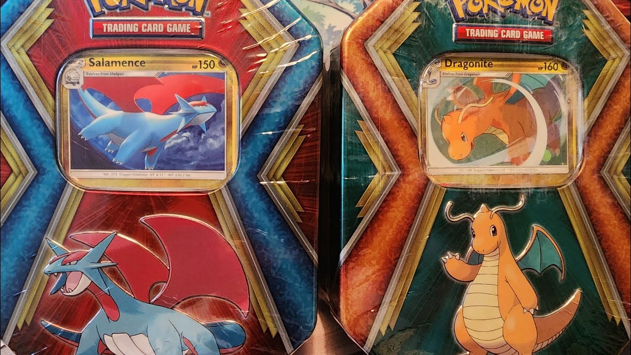 Do Not Buy These - Reprinted Dragonite and Salamence Tins at CVS ...