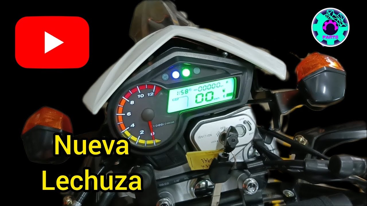 Cómo es la nueva Haojin lechuza 🔥🏍️ @parts2022 - YouTube