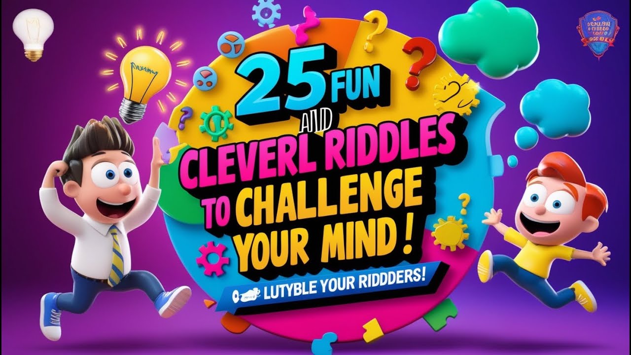 "25 Fun and Clever Riddles to Challenge Your Mind | Riddle Reactor" - YouTube