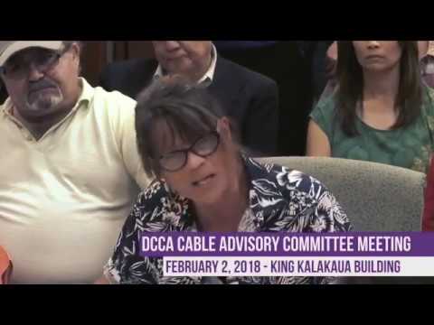 Testimony from DCCA Hearing February 2, 2018 - KAT TRACY - YouTube