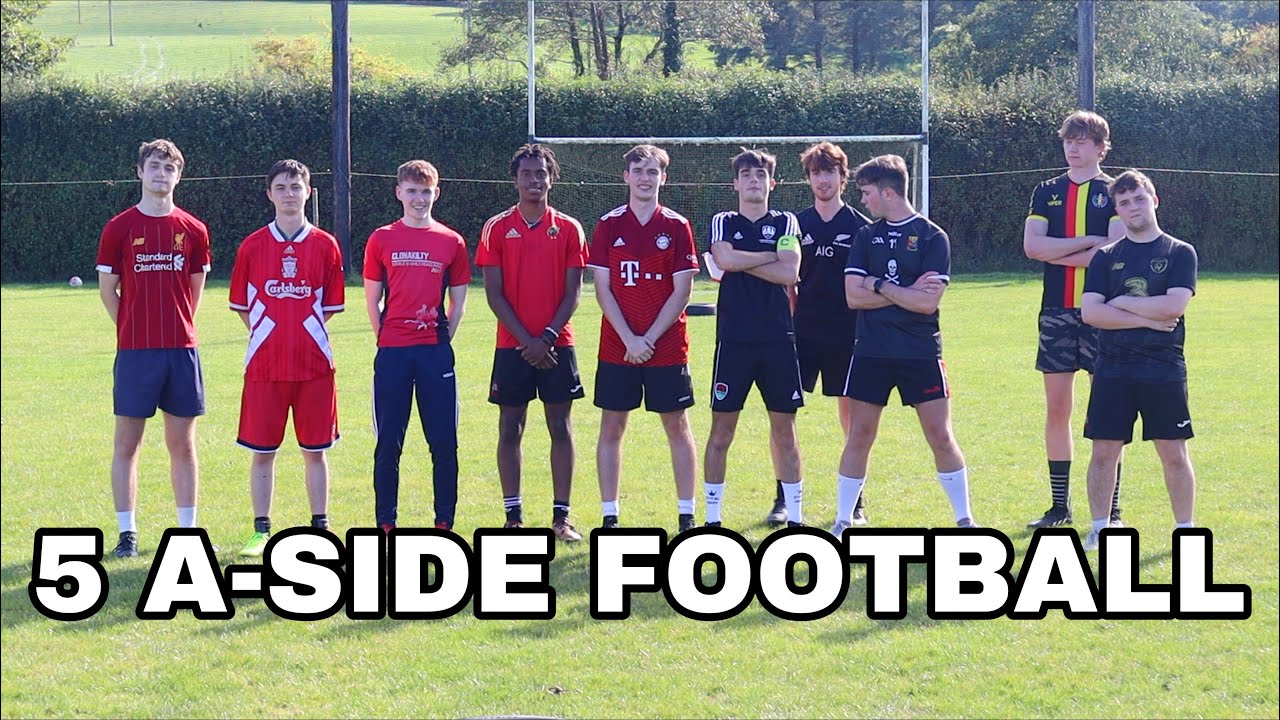 THE FUNNIEST 5 A-SIDE FOOTBALL MATCH - YouTube