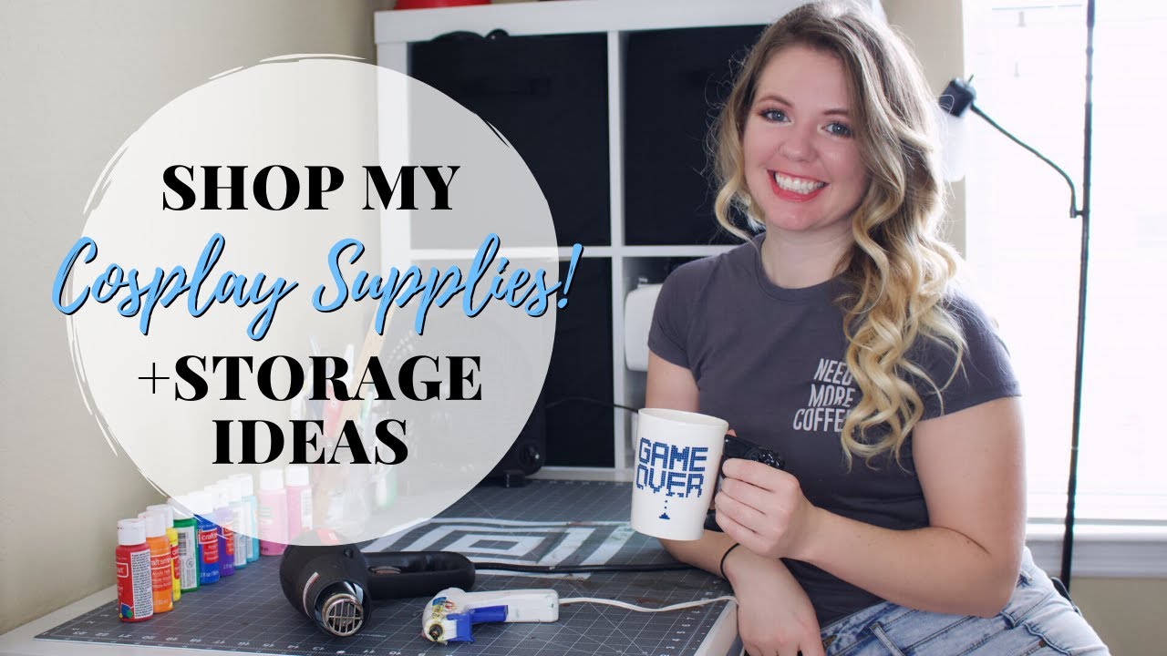 Cosplay Storage Ideas! + Shop My Cosplay Supplies - YouTube