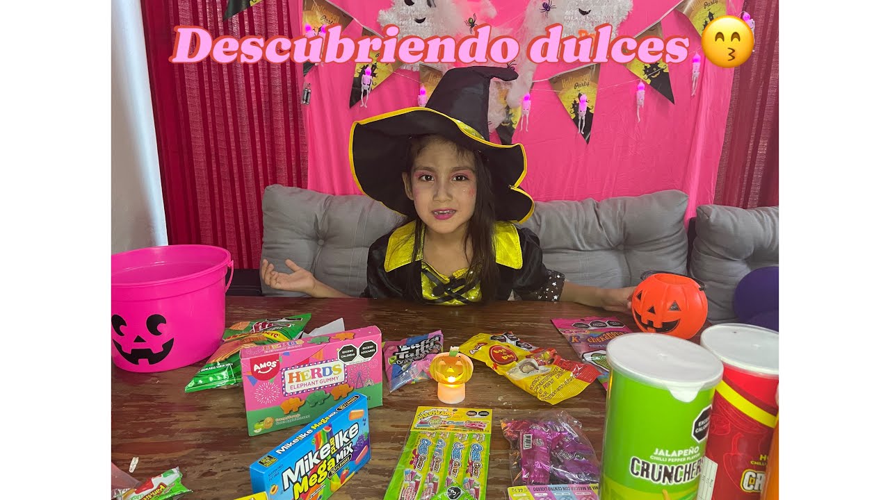 Halloween: descubriendo y probando dulces 😋 - YouTube