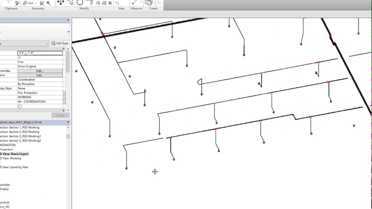 Revit Drop Sprinkler Pipe Tee using dynamo - YouTube