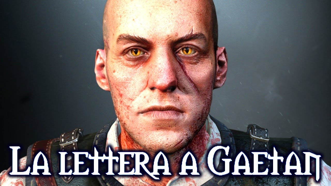 The Witcher 3 Scelte ITA: La lettera a Gaetan - YouTube