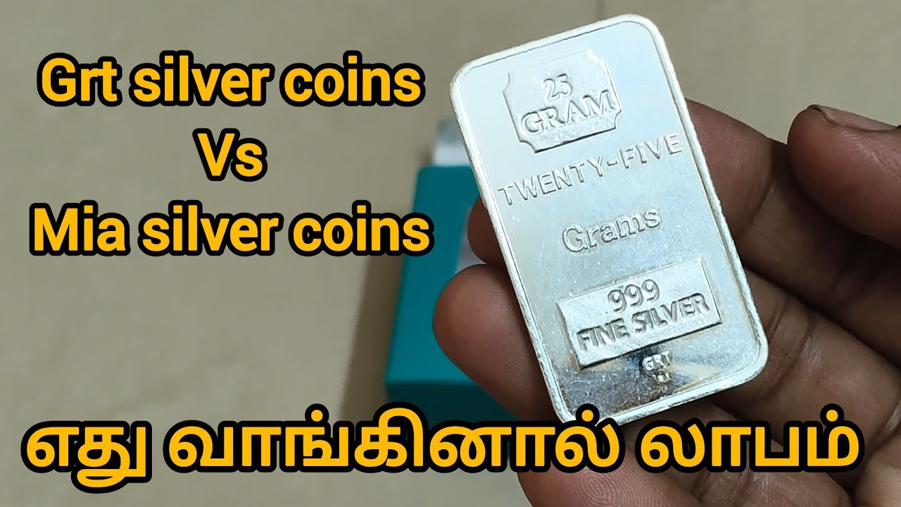 GRT silver bar full details|grt vs mia silver coins|#grt #save #mia # ...