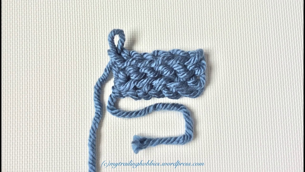 Finger Crochet | How To | Easy | Slideshow - YouTube