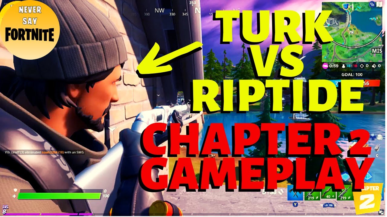 *NEW SKIN!*💥 TURK VS RIPTIDE GAMEPLAY 💥*CHAPTER 2* Season 11 Battle ...