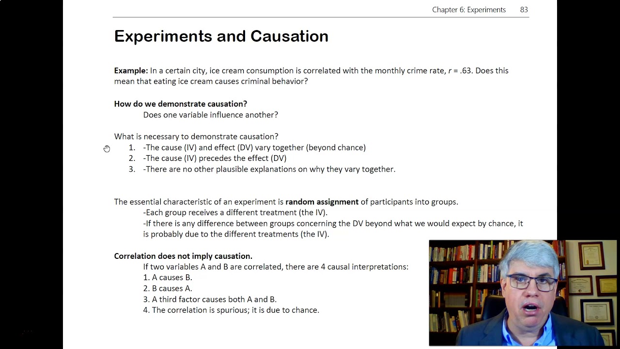 Experiments and Causation in Psychology - YouTube
