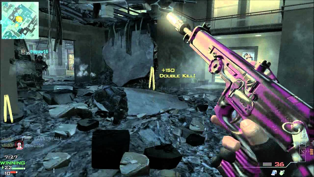MW3 Pink Custom Camo!!! - YouTube