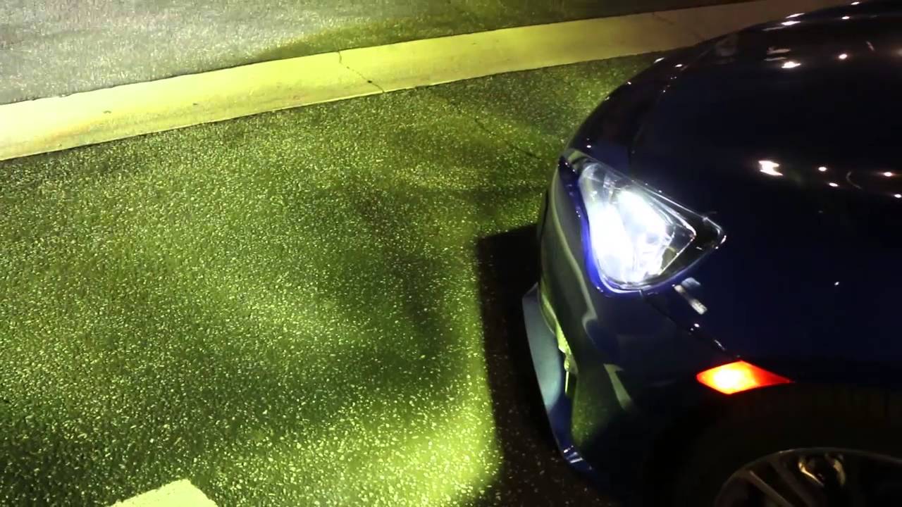 iJDMTOY JDM Yellow LED Fog Light Headlight Conversion Kit - YouTube