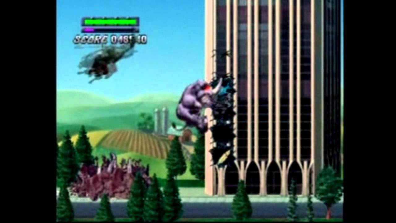 (PS1) Rampage 2: Universal Tour All American Levels - YouTube