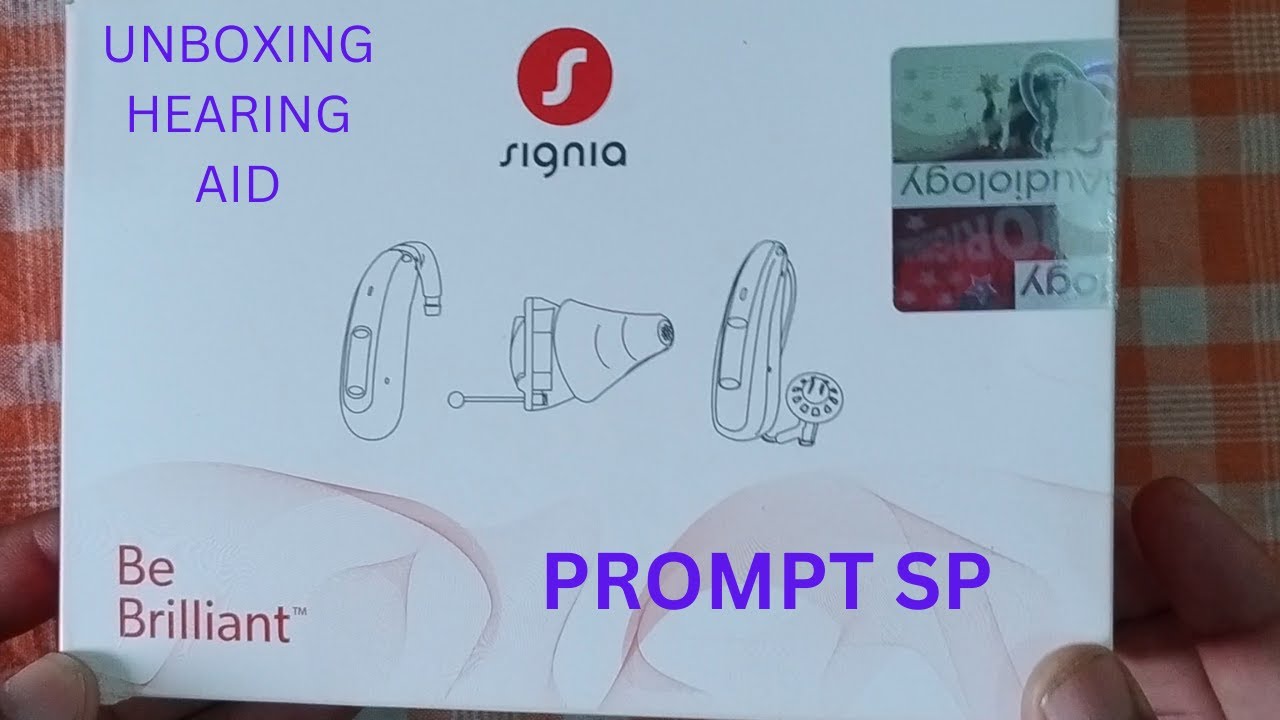Signia PROMPT SP Hearing Aid Unboxing - YouTube