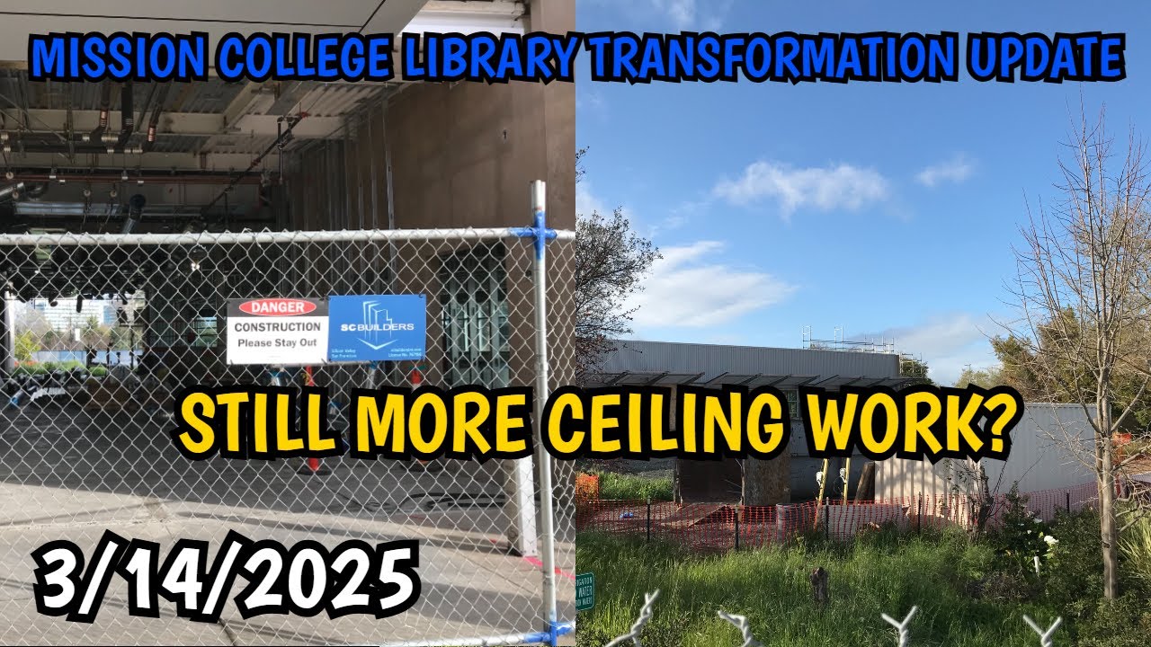 Mission College Library Transformation Update (3/14/25) - YouTube
