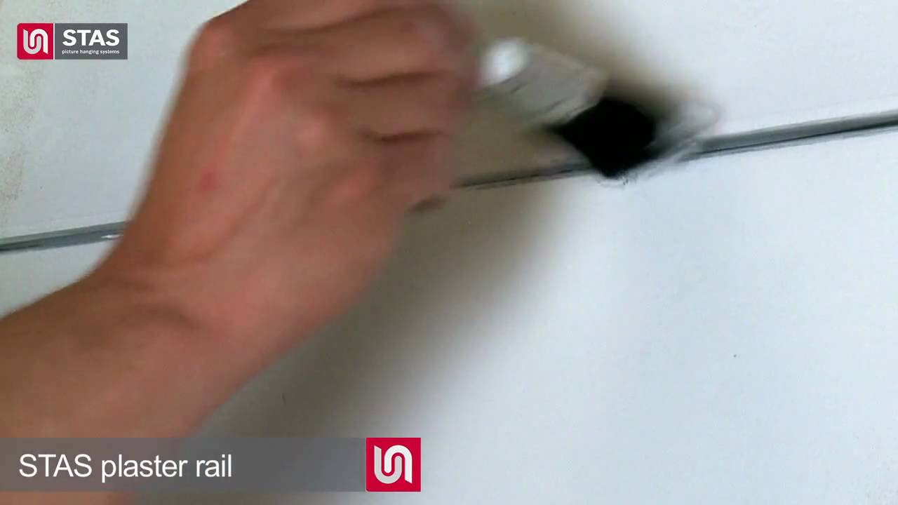 STAS plaster rail - YouTube