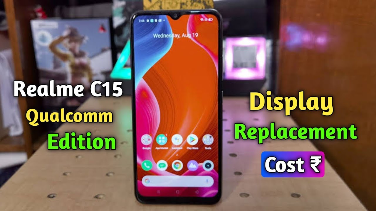 Realme C15 Display Replacement - YouTube