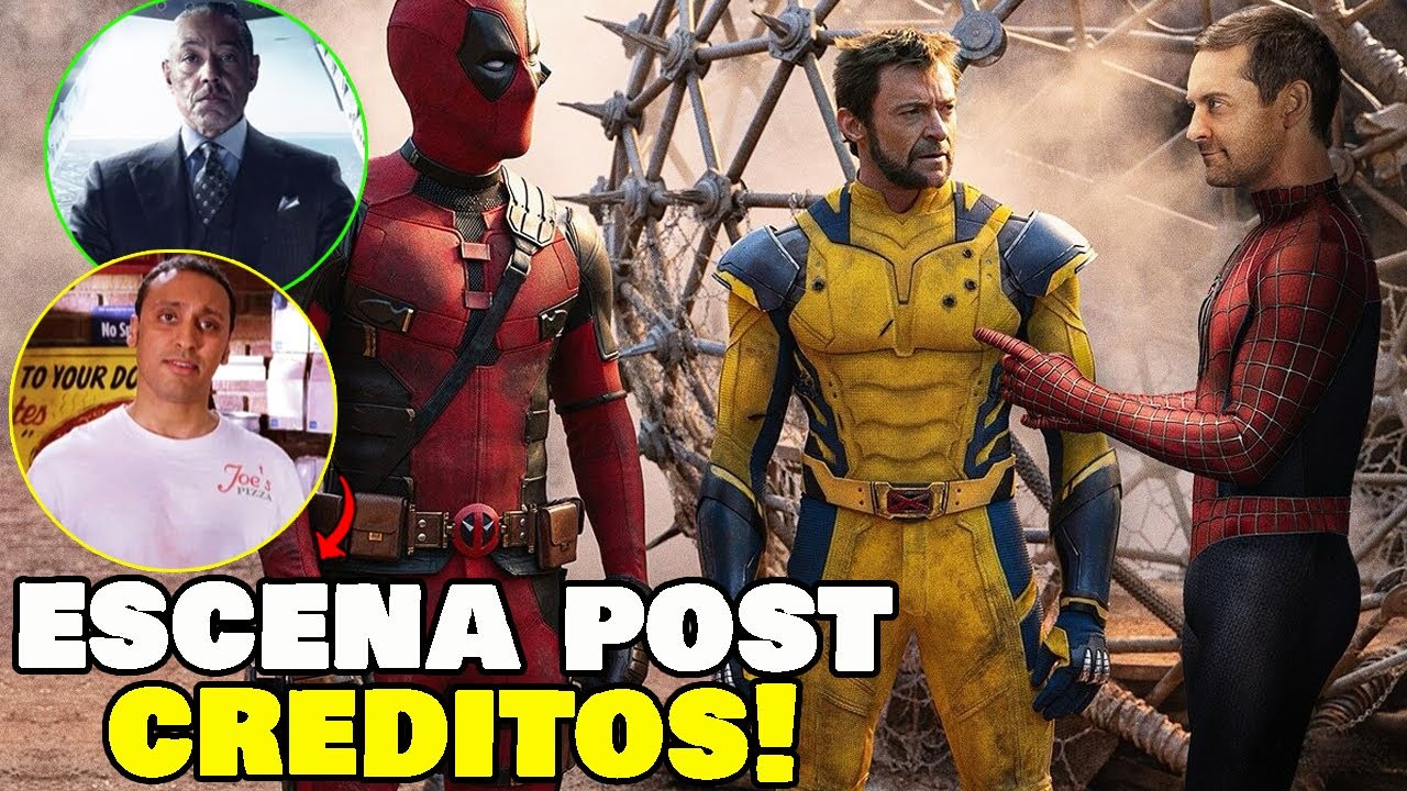 ¡ESCENA POST CREDITOS DEADPOOL 3! Cameo Spiderman Tobey, Giancarlo ...