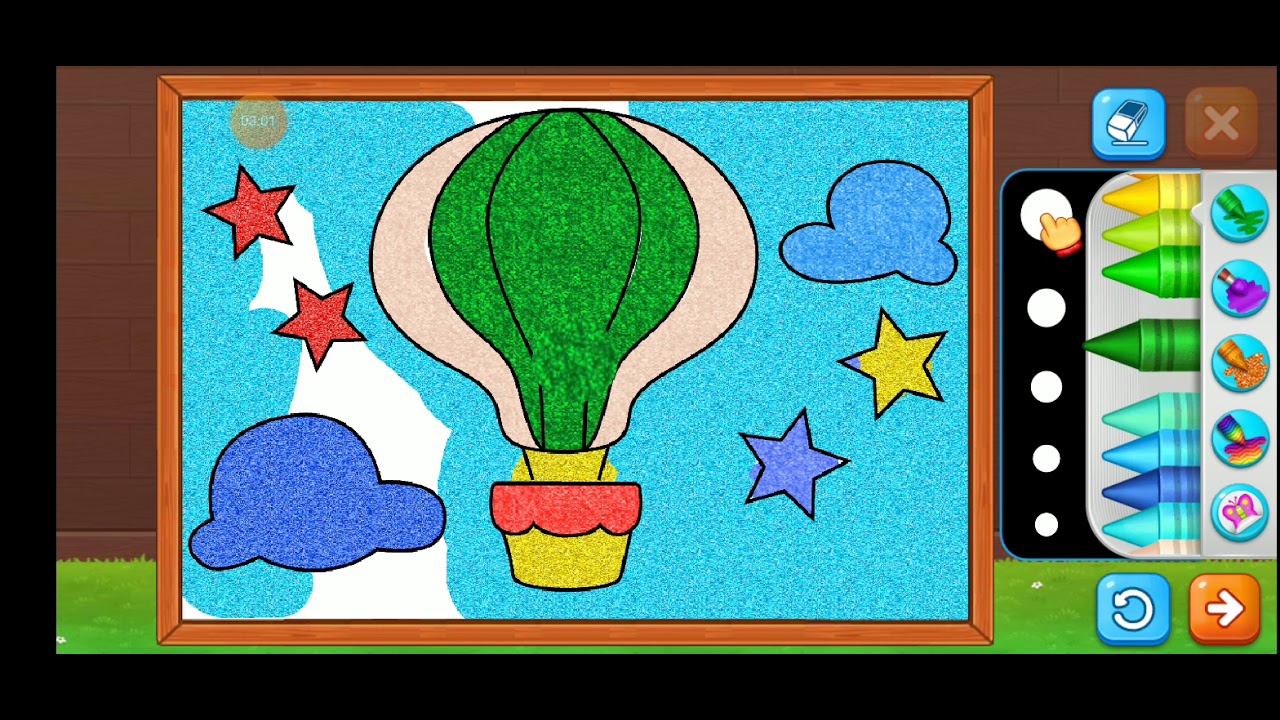 painting game painting cartoon. darow and panting. plz subscribers my ...